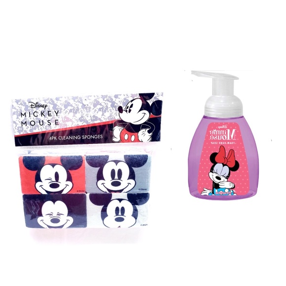 Disney | Other | Mickey Mouse Sponges Minnie Mouse Hand Soap | Poshmark